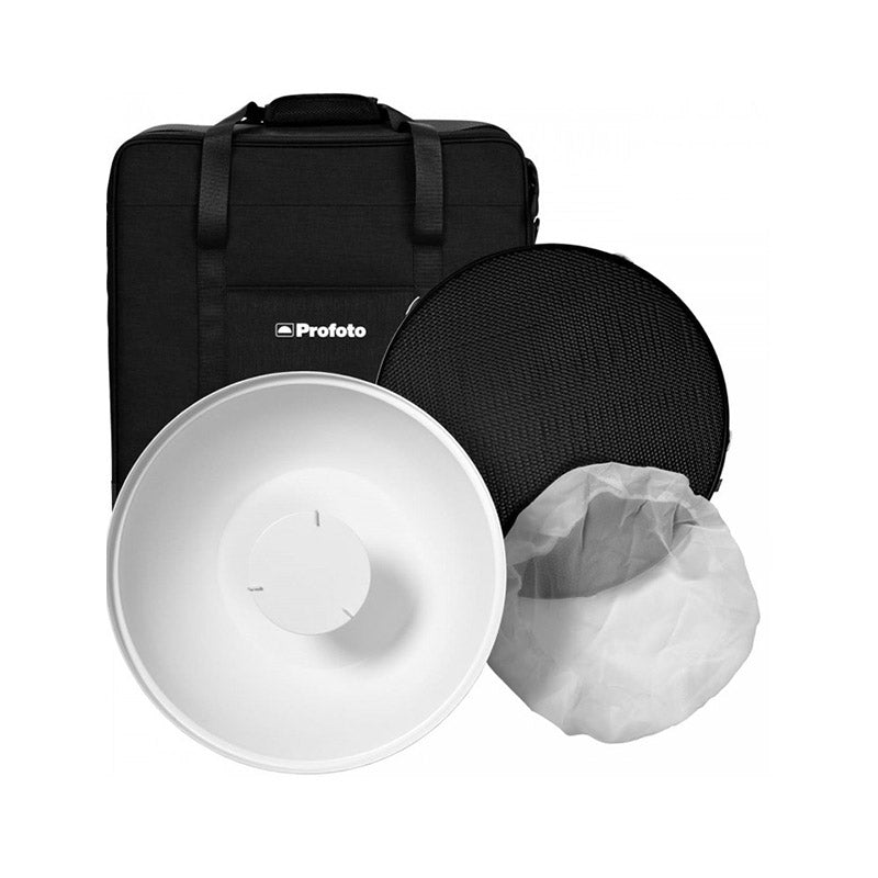 Profoto Softlight Reflector Kit (White, 25º grid, diffuser and bag ...